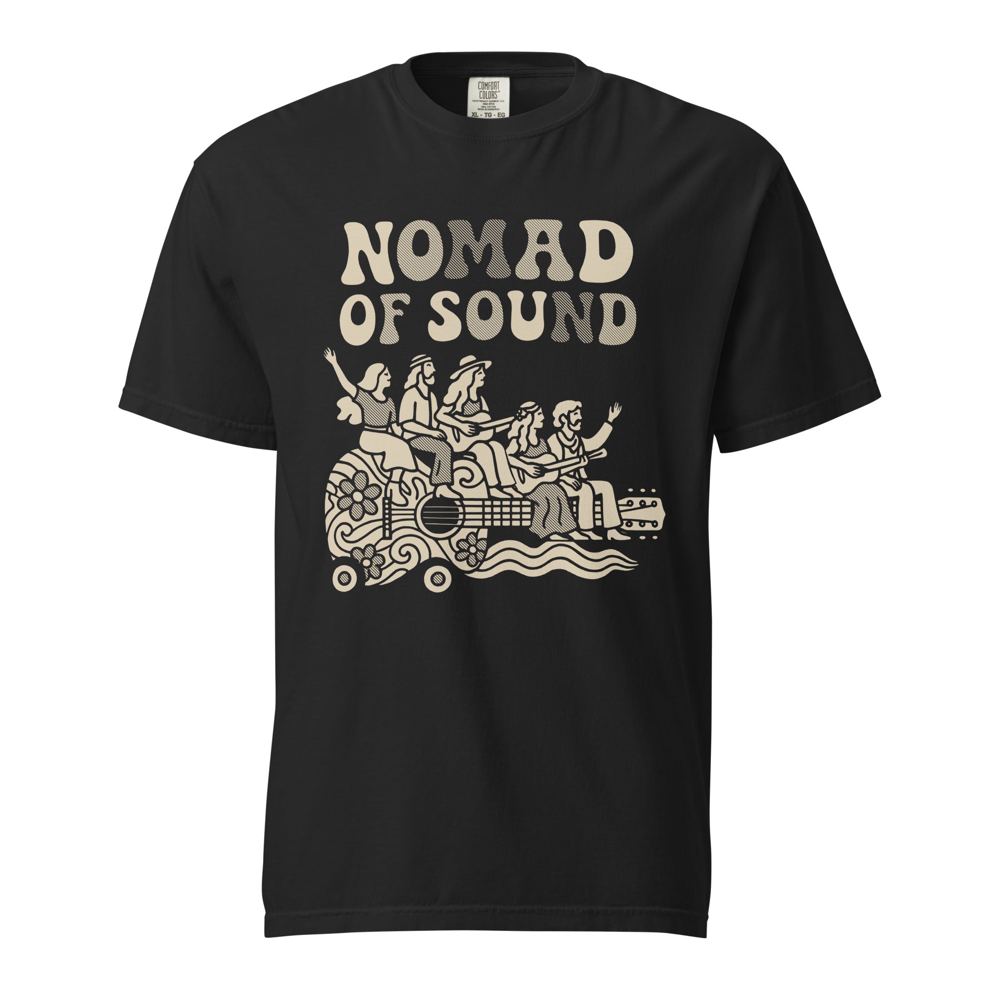 Nomad of Sound Guitar T-ShirtNomad of Sound Tee – Echo Nomads – String ...